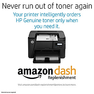 HP Laserjet Pro M201dw Wireless Monochrome Printer, Amazon Dash Replenishment Ready (CF456A) (Renewed)