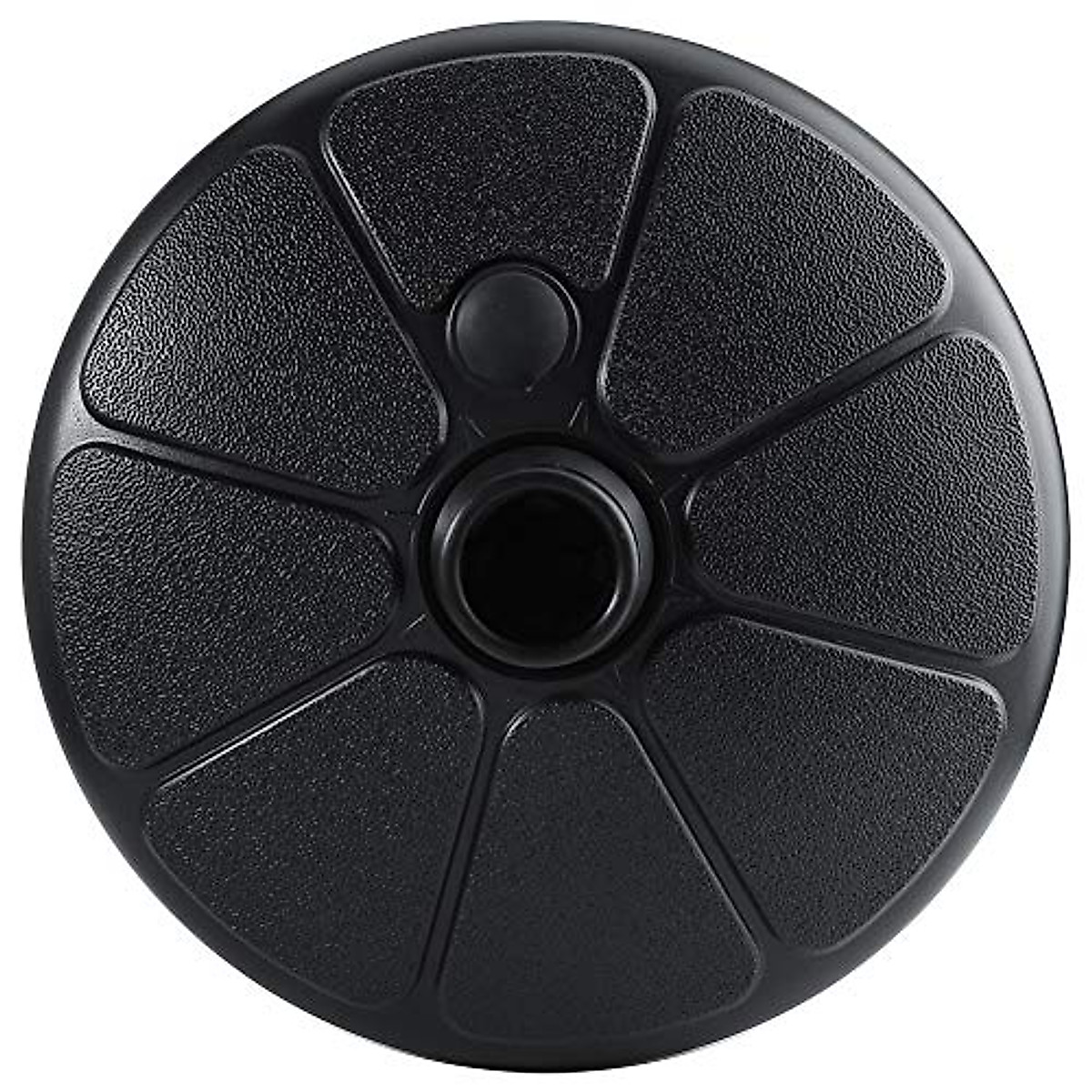 DEWIN Umbrella Base - Patio Umbrella Base Stand For Weights Plastic Replacement Parts, Umbrella Stand,Fillable Mobile Umbrella Base, Plastic Outdoor Patio Yard Garden Round Shape Water Stand