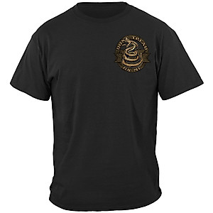 Erazor Bits Don't Tread on Me T Shirt | Gadsden Flag Snake Shirt | American Clothing for Men | Second Amendment Tshirts (XXXL)