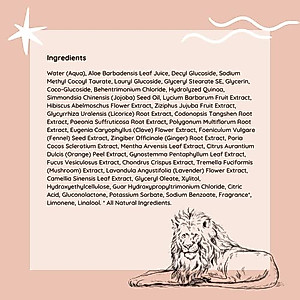 Gryph and IvyRose Daily Embrace 2-in-1 Sulfate Free and Paraben Free Shampoo and Conditioner - Soft Hair Hydration Shampoo/Conditioner - Goji Berry & Ginger (1-Pack)