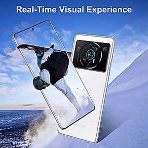 WV LeisureMaster M12+ Ultra 5G Smartphone - Unlocked Cell Phone - Sleek Design with Built-in Computer, 48MP+72MP Dual Camera, 7.3-inch HD+ Screen, Face Recognition, and Powerful Cameras