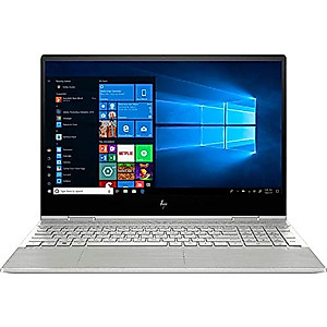 HP Envy X360 2-in-1 Touchscreen Laptop 15.6" FHD i7-10510U Business PC, 16GB RAM, 512GB SSD, Quad-Core up to 4.90 GHz, USB-C, Fingerprint, Backlight Keyboard, B&O Speakers, Webcam, Win 10