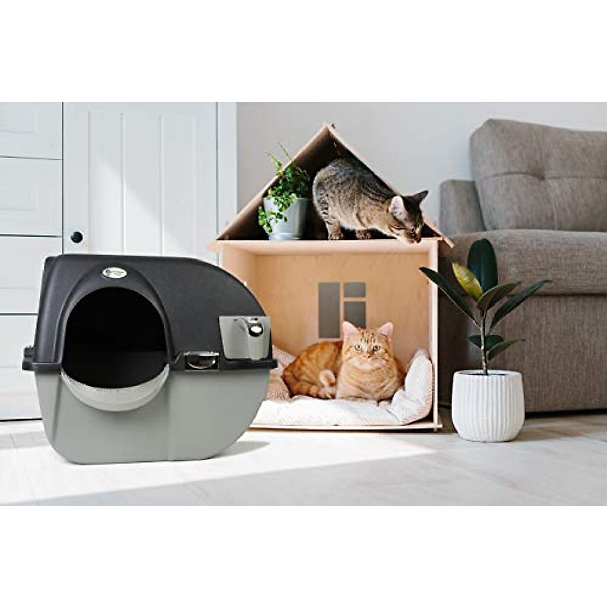 Omega Paw Elite Self Cleaning Litter Box Large EL-RA20-1