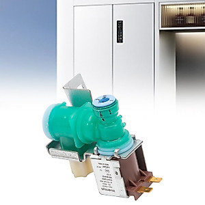 W10408179 Refrigerator Water Inlet Valve Compatible with Whirlpool, Kenmore, Kitchen-Aid, Refrigerator Water Valve WPW10308477 WPW10384183 W10833705 W10872966 W10394076 W10865826 W10726788