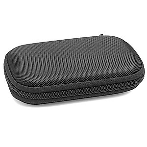 Headphone Amplifier Protective Case for FiiO A5, E12A, E18 KUNLUN Android Phone DAC & AMP, Cayin C5, Xonar U7 MK7.1 USB DAC, with fasterning elastic strap and Mesh Pocket for Cable