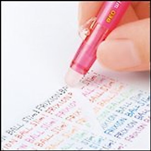 Pilot FriXion Ball Knock Retractable Erasable Gel Ink Pens, Extra Fine Point 0.7mm, Blue Black Ink, 3 Pens & 6 Refills Value Set