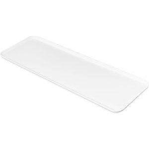Carlisle FoodService Products 1030FMT301 Fiberglass Market Tray, 30" x 10.44", Pearl White (Case of 12)