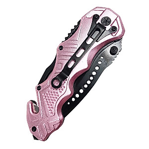 Wartech YC-S-7006-PK Spring Assisted Rescue Knife