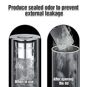 2Pcs Bathroom Sink Drain Strainer,Bathroom Sink Stopper Hair Catcher Pop Up Sink Drain Filter with Removable Stainless Steel Filter Basket Hair Catcher for Kitchen, Bathtub,Sink,Floor Drain