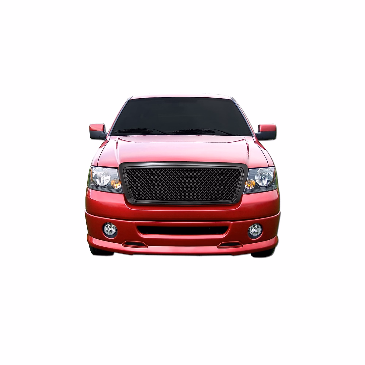 Armordillo USA 7165687 Mesh Front Hood Grille - Matte Black Fits 2004-2008 Ford F150 F-150/2006-2008 Lincoln Mark LT