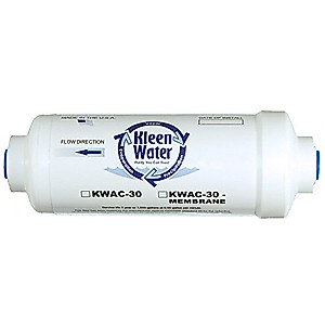 KleenWater KWAC-30 Compatible With Culligan AC-30, LC-50 and AC-50 Filters, Made in the USA Cartridge and Membrane, Set of 4