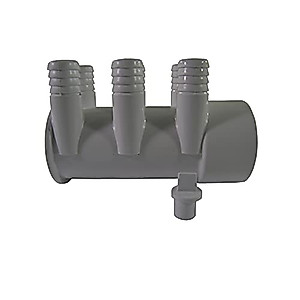 Manifold Hot Tub Spa Part 2" Slip x End x (6) 3/4" Dead End Water