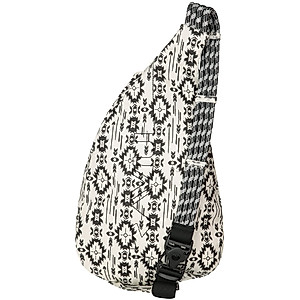 KAVU Organic Rope Bag Sling Crossbody Backpack - Stencil Trace
