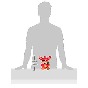 Funko Plush: Five Nights at Freddy's (FNAF) Pizza Sim: Rockstar Foxy - FNAF Pizza Simulator - Collectible Soft Plush - Birthday Gift Idea - Official Merchandise - Stuffed Plushie for Kids and Adults