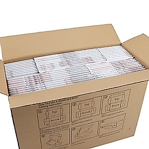 EYMPEU 12x9x4 Floral Gift Wrapping Boxes 20 Pack, Gifts Shipping Boxes Bulk for Women, Flower Corrugated Cardboard Gift Mailer for Present, Wife, Girlfriend, Mom Birthday, Wedding, Party Favor,