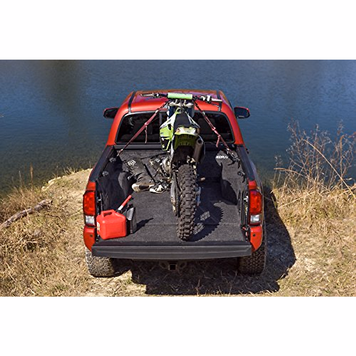 BedRug Classic Bed Mat | Gray | BMC07CCD | Fits 2007 - 2018 Chevy Silverado/GMC Sierra 5'8" Bed (drop-in style bedliner)