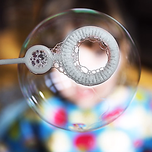 Big Bubble Bottle 12 Pack - 4oz Blow Bubbles Solution Novelty Summer Toy - Activity Party Favor Assorted Colors Set