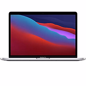 Late 2020 Apple MacBook Pro with Apple M1 Chip (13.3 inch, 16GB RAM, 256GB SSD) Silver (Renewed)