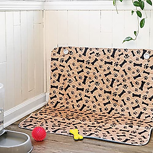 MYMOON HOME Pee PAD Holder (Pack of 2) – Works with Any Type of Wee Wee Pads for Easy cleanup of Marking and Leg Lifting Dogs. (White)