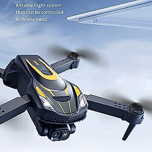 RKSTD Adult Kids Dual Camera Drone, HD FPV Camera Mini RC Quadcopter Toy, Altitude Hold, Track Flight, Gravity Sensing, Headless Mode, Holiday Gift For Beginners