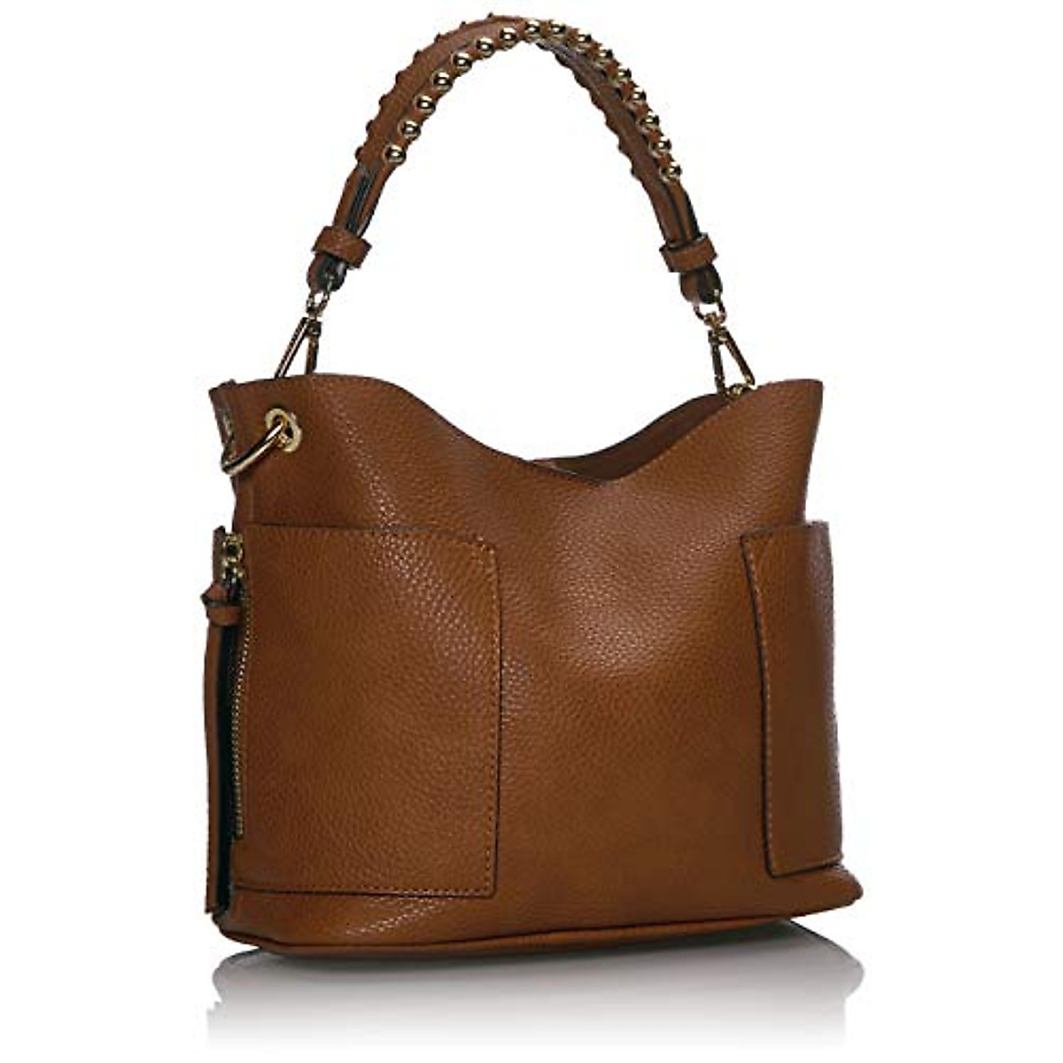 Steve Madden womens Bsammy Hobo Bag, Cognac, One Size US