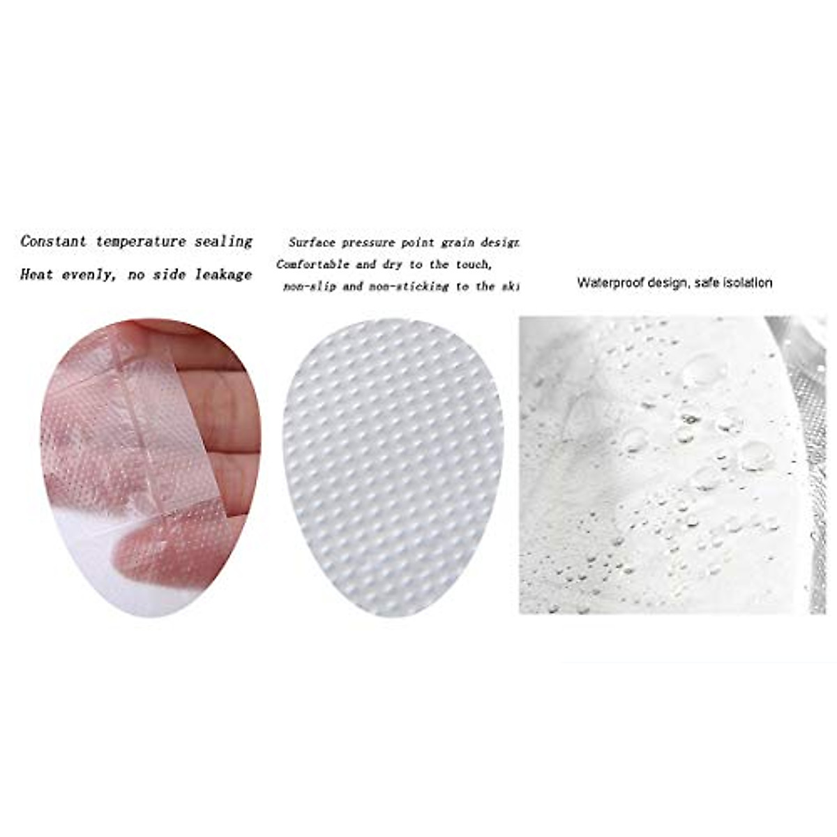50 PCS Disposable Toilet Seat Covers, Portable Travel Toilet Mat for Pregnant Mom, Toddler Potty Training, Waterproof& Individually Packing, Public WC Toilet Mat