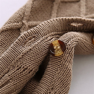 Auro Mesa Vintage Baby Boy Knitted Outfits Overalls Romper Toddler Little Infant Photoshoot Props Clothes 9-12 Months