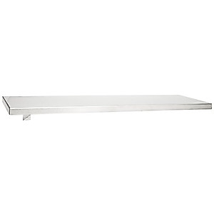 Bobrick B-298x24 24" Length x 8" Width, Stainless Steel Shelf