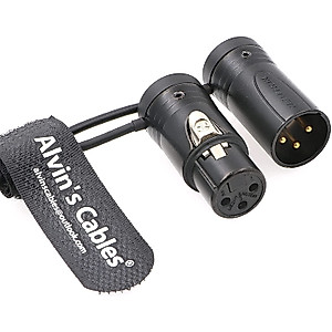 Low-Profile 3 Pin XLR Male to Female Cable Original Connector Balanced Microphone Audio Cord Sommer SOD-14 Alvin’s Cables