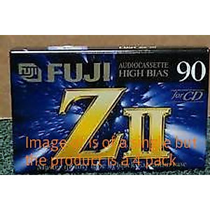 90 minute high bias blank tape- 4pk