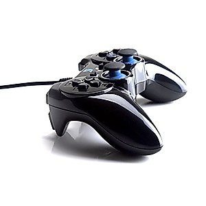 ZD-V+ USB Wired Gaming Controller Gamepad For PC/Laptop Computer(Windows XP/7/8/10/11) & PS3 & Android & Steam - [Black]