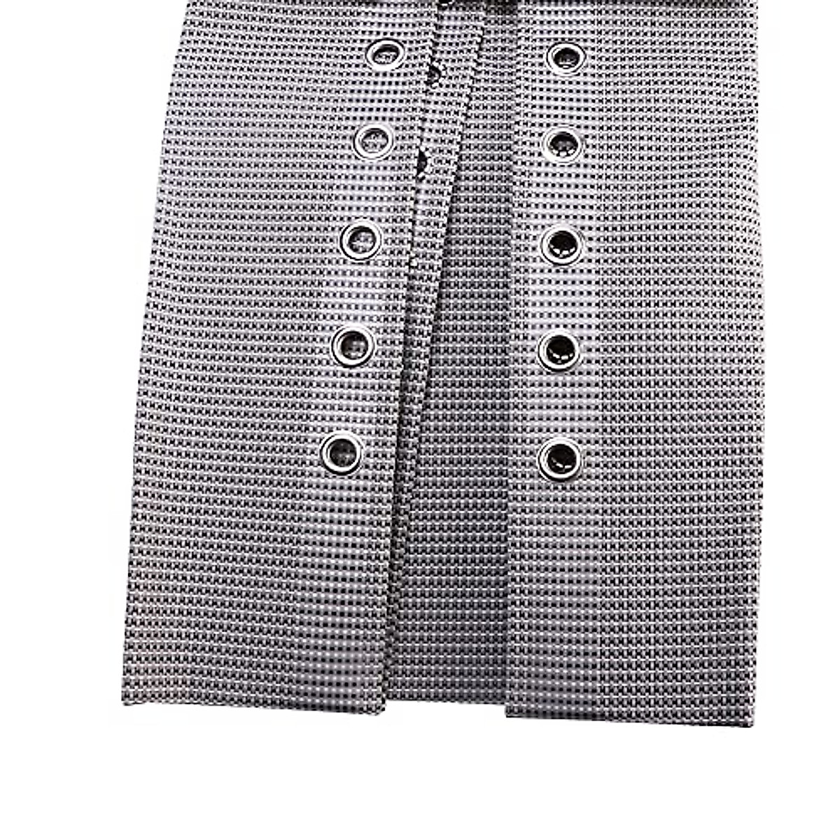 QKDS Zero Gravity Chair Replacement Fabric, Anti Gravity Lounge Chair Cloth with 4 PCS Replacement Rope, for Outdoor Backyard Beach Pool Lawn, Bungee Recliner Lounge(Grey), free size