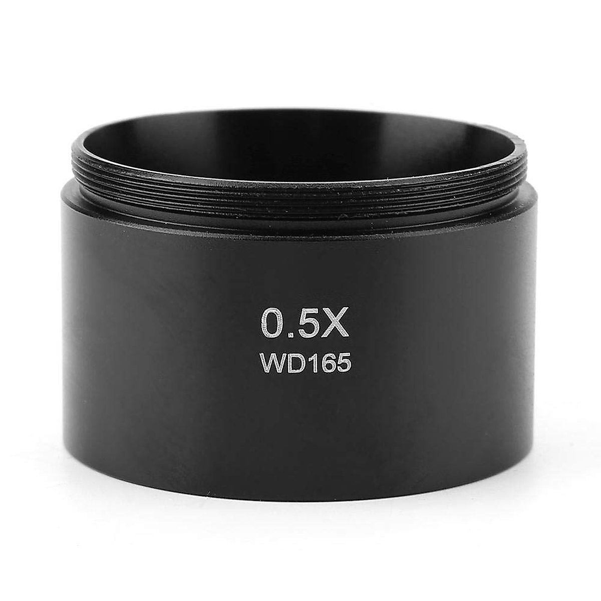 Objective Lens KP - 0.5X Auxiliary Stereo Microscope Assisted Stereoscopic Microscope Objective Lens for Industry Video Microscope 1-7/8" 48mm Mounting