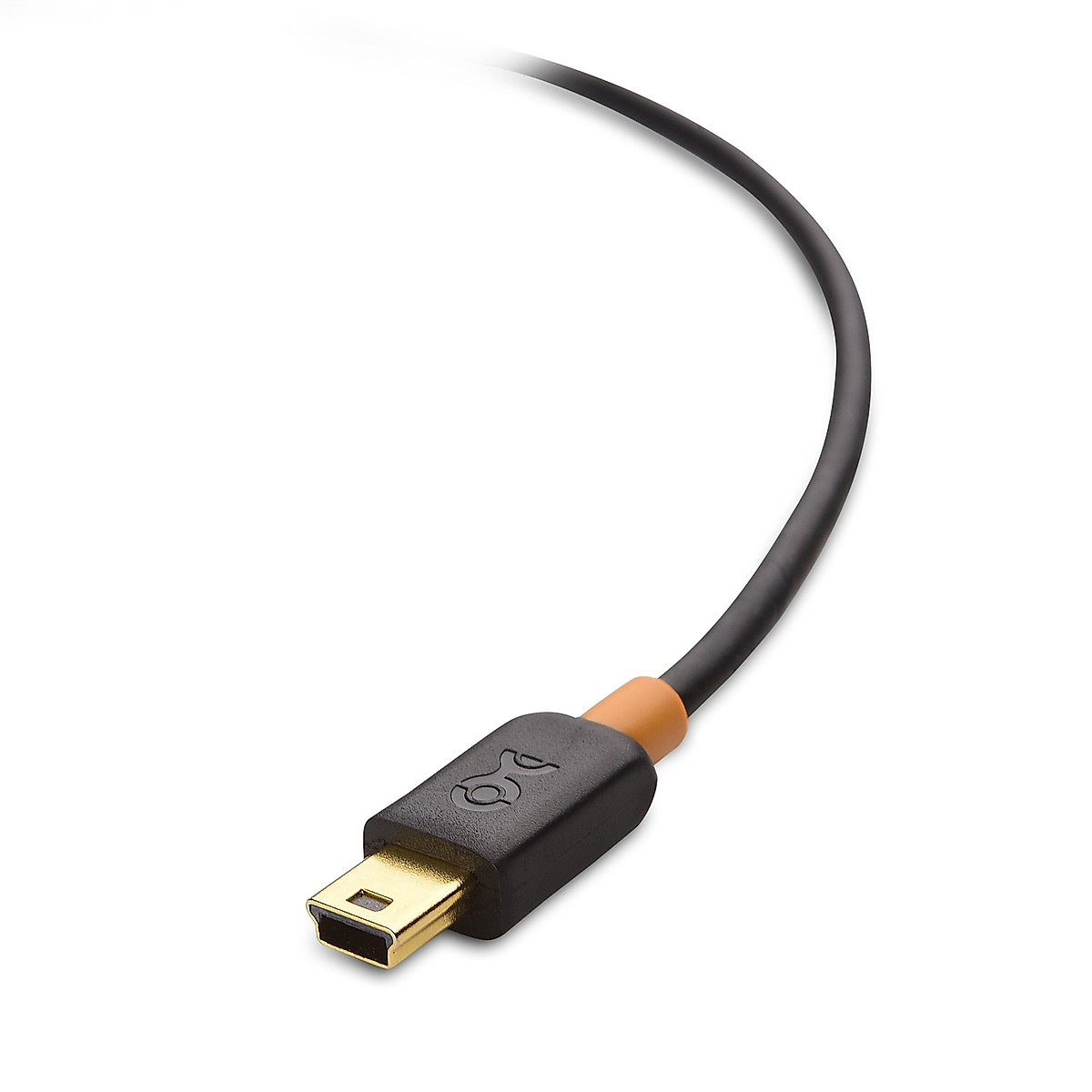 Cable Matters Mini USB to USB C Cable - 6.6ft, 480Mbps Data, 15W Charging, USBC to MiniUSB Cable for Game Controller, Camera, GPS, Dash Cam, Black