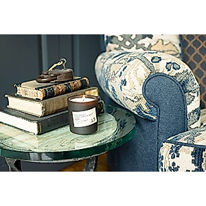 Paddywax Library Collection William Shakespeare Scented Soy Wax Candle, 6.5-Ounce, Paprus, Palm & Eucalyptus