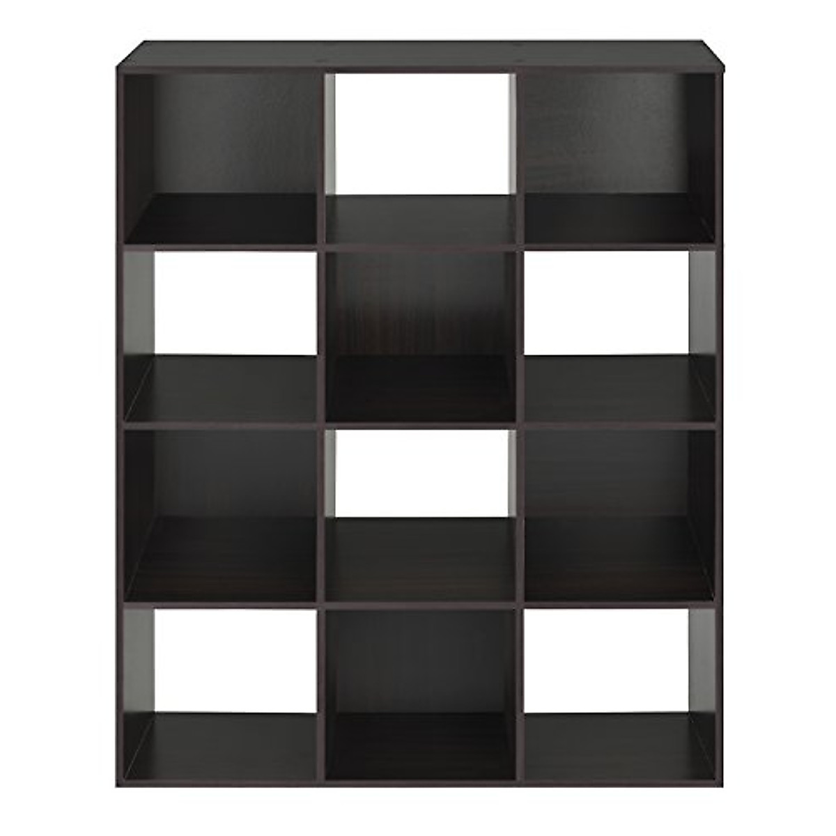 Whitmor 12 Cube Organizer - Espresso