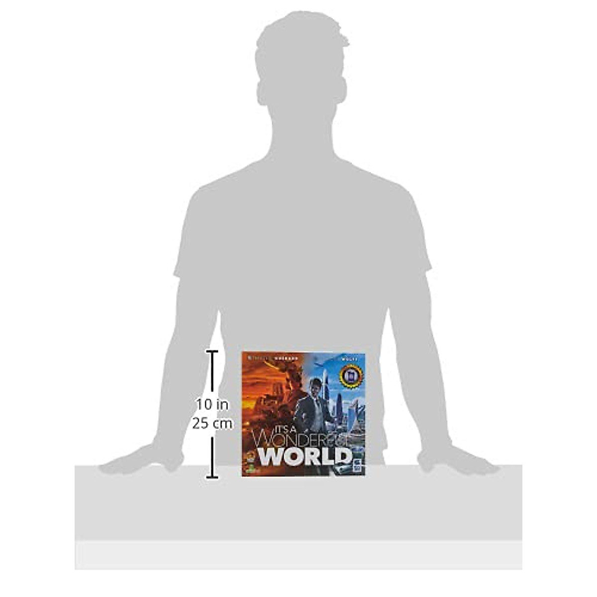 It's A Wonderful World Board Game - Build Your Empire in This Strategic Card Game for Kids and Adults, Ages 14+, 1-5 Players, 30-60 Minute Playtime, Made by Lucky Duck Games