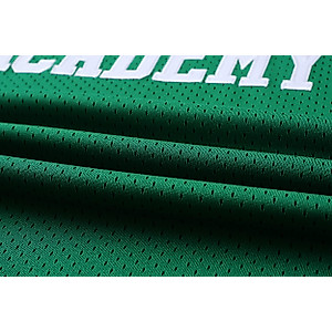 MESOSPERO #14 The Fresh Prince of Bel Air #25 Carlton Banks Basketball Jersey,90s Hip Hop Clothes for Party Men (14 Green, Small)