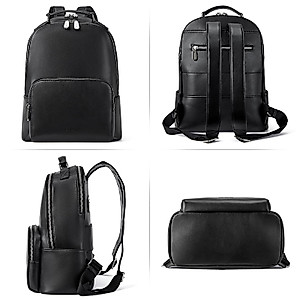 BOSTANTEN 20 inch Carry On Luggage Airline Approved ＆ Genuine Leather 15.6 inch Laptop Backpack Casual Backpack Travel Bag