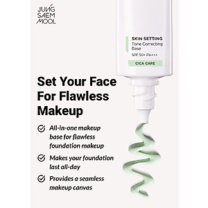 [JUNGSAEMMOOL OFFICIAL] Skin Setting Tone Correcting Base | Color Correcting Primer | For Redness Control | Makeup Artist Brand
