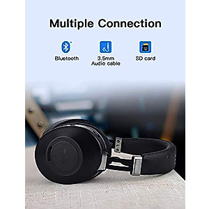 Bluedio H2 Bluetooth Headphones On Ear & Bluedio HS Wearable Speaker