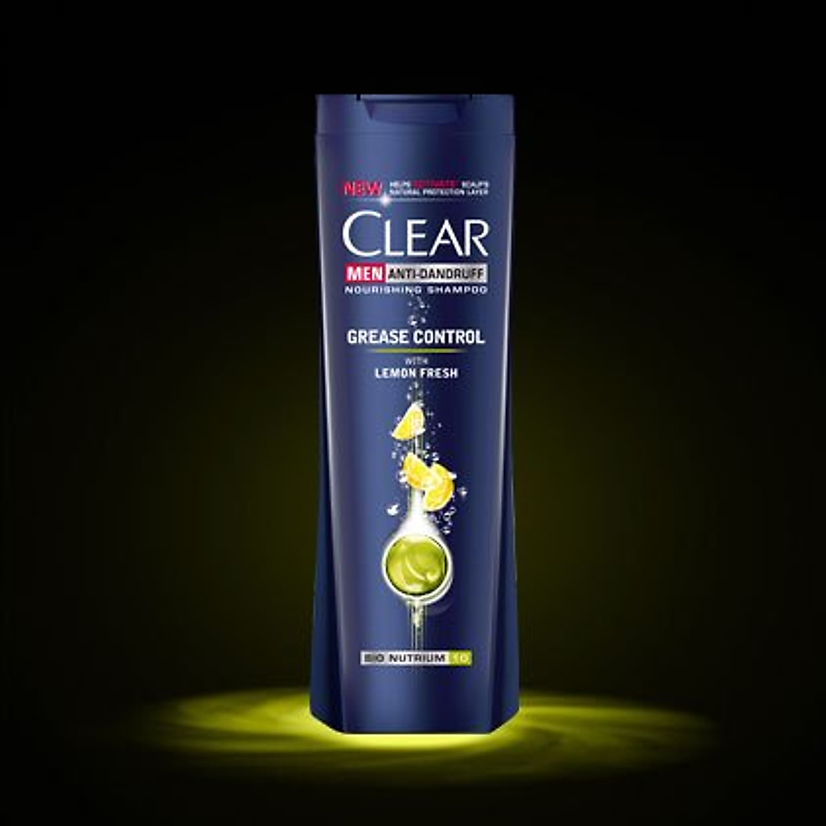 Clear Shampoo With Lemon Extract for Scalp Protection and Grease Control (400ml/13.52oz)