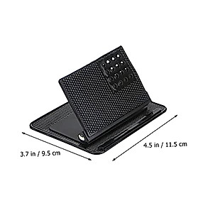 FAVOMOTO 2pcs Mobile Phone Holder Tablet Car Holder Phone Holder for Car Navigation Bracket Car Tablet Holder Cell Phone Mount Adhesive Phone Holder GPS Non-Slip Mat Universal