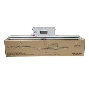 RuggedGrade 17,400 Lumens - 120 Watt LED Vulcan Series Linear Hazardous Location Light - Class I Div II Approved - Explosion Proof Light - 5000K