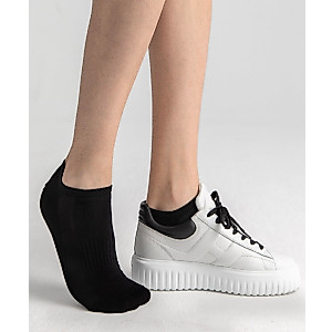 SONNORS Ankle Socks for Women Low Cut Short Cotton Socks Non-Slip Breathable Comfortable Socks for Womens and Mens - 6 Pairs