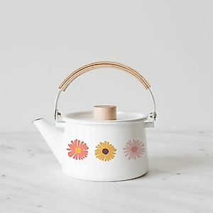 QUCHENG Daisy Wall Decals Boho Girls Bedroom Floral Stickers Removable Decor Nursery Kids Room Vinyl Murals DIY Cute Decorations 6 Sheets