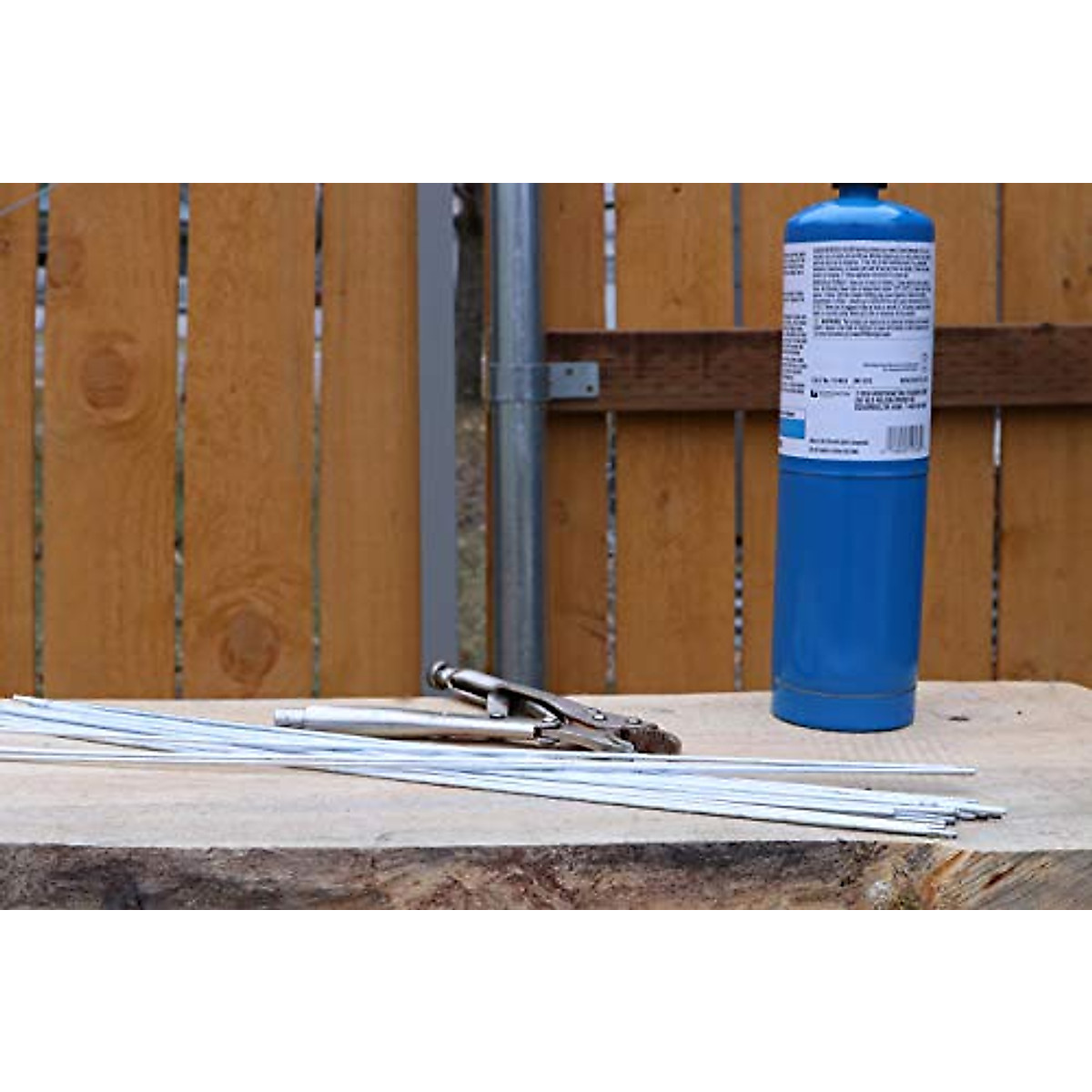 Alumaloy 20 Rods - USA Made, As Seen on TV, 1/8" x 18" Simple Welding Rods, Aluminum Brazing/Welding Rods, Aluminum Repair…