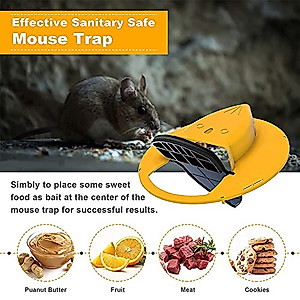 Mouse Trap Flip N Slide Bucket Lid Mouse Trap Humanized Mousetrap Reset Design Balance Mouse Trap Indoor Outdoor Compatible 5 Gallon Bucket (Without Barrel)