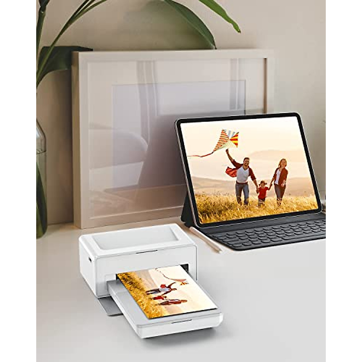 Bluetooth Photo Printer 4×6’’, Portable Instant Picture Printer for iPhone/Smart Phone, Compatible with iOS and Android Device