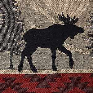 DII Woodlands Collection Dishtowel Set, 18x28, in The Woods, 3 Piece